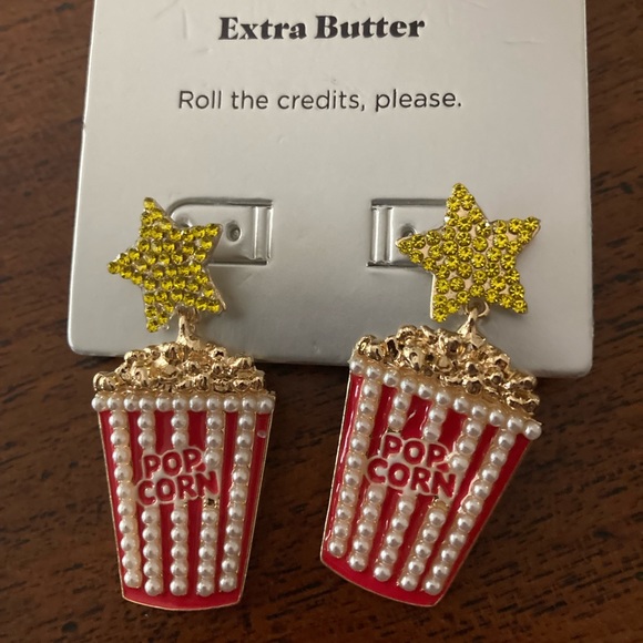 Jewelry | Butter Popcorn Statement Earrings | Poshmark